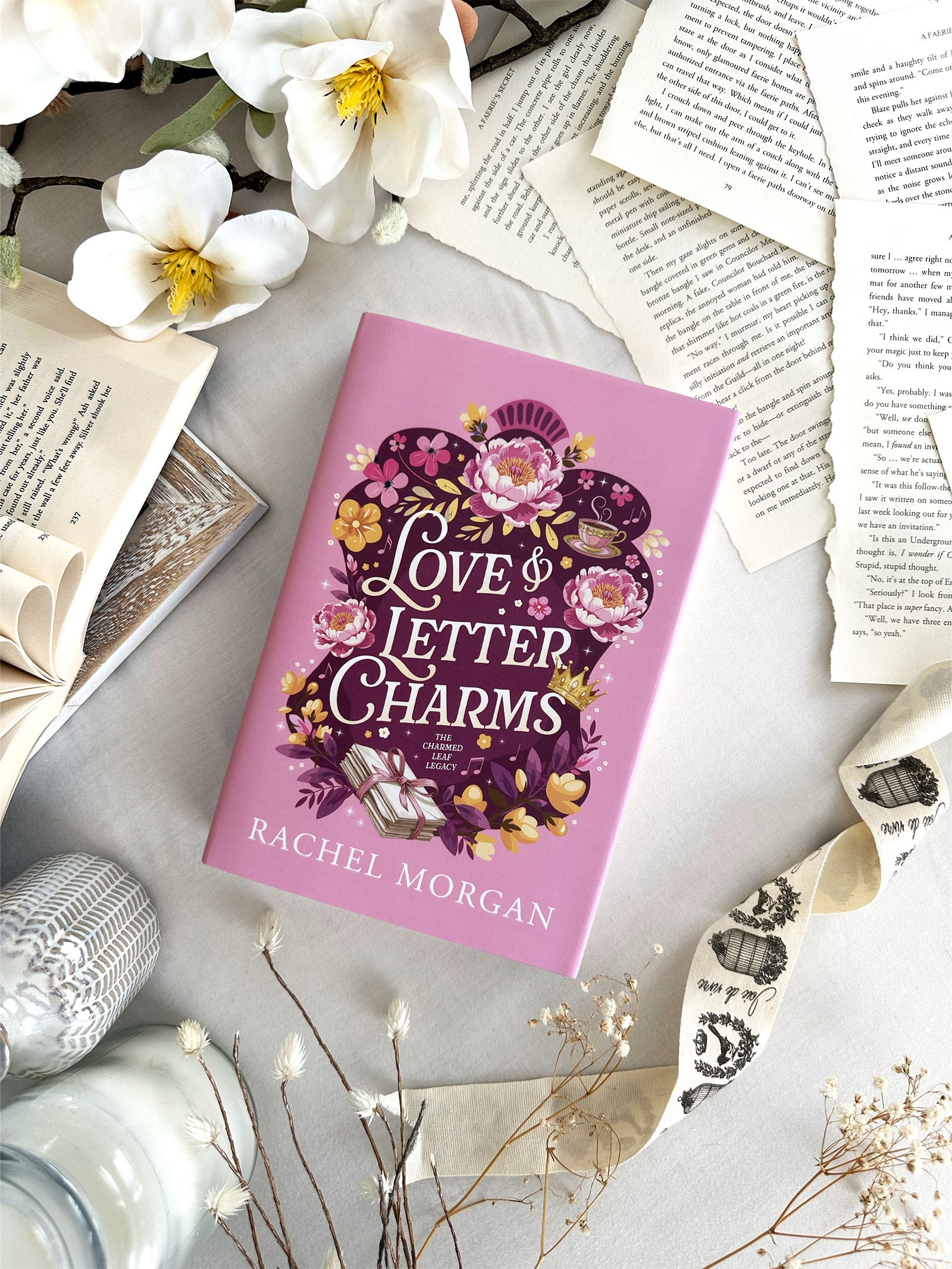 Standard Hardback - LOVE & LETTER CHARMS – RACHEL MORGAN BOOKS